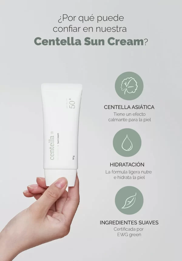 Mixsoon Crema solar Centella SPF50 /PA - Seoul Skin